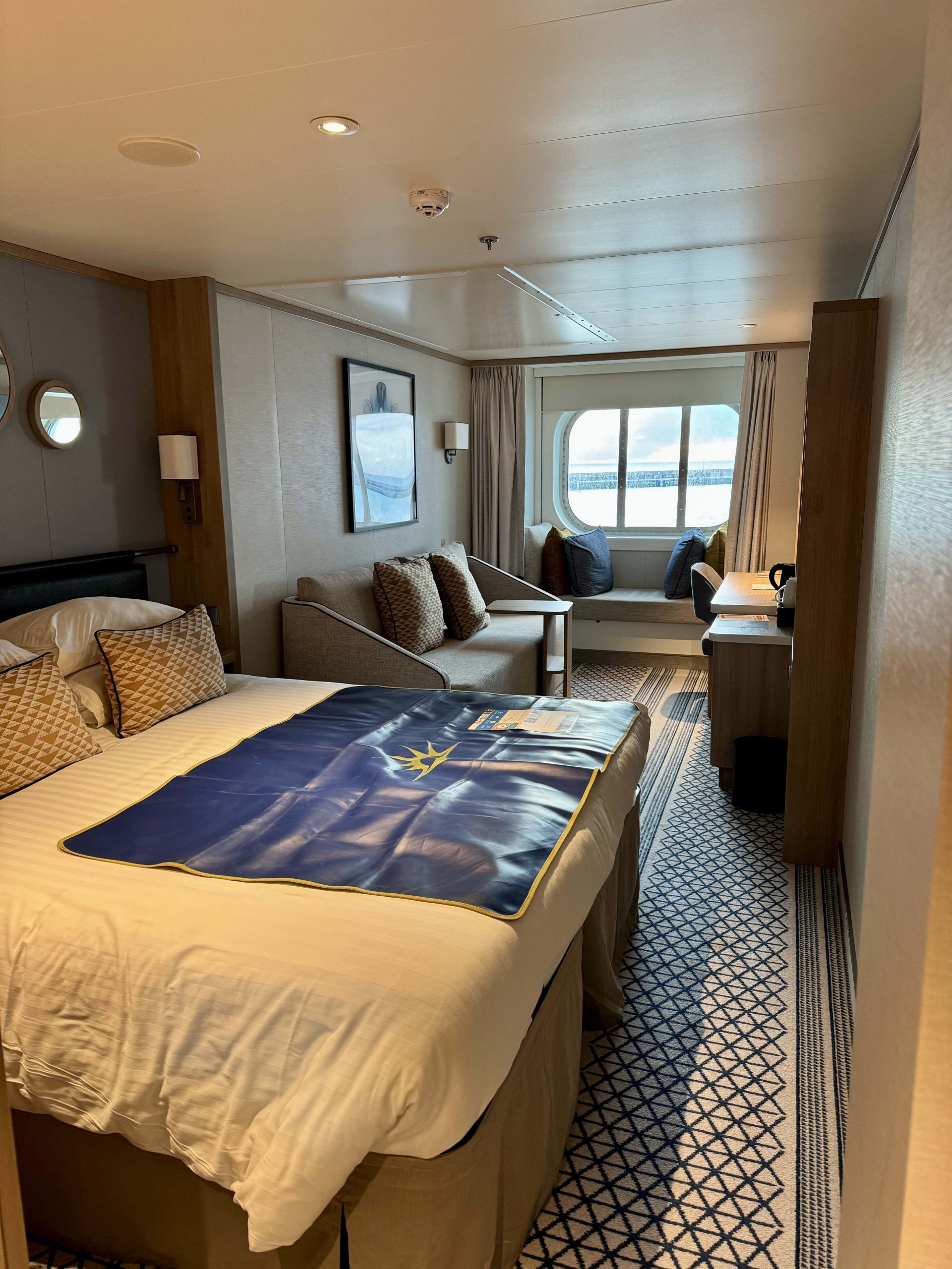 P&O Arvia Cabin Review: Four-Berth LB Grade Seaview Cabin (No. 4445) Review